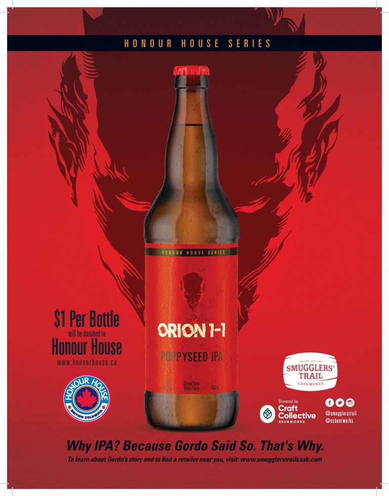 B.C. brewers support veterans with new Orion 1-1 beer release - The ...