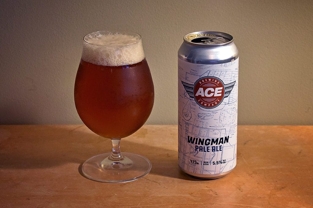 Drink this: Wingman Pale Ale by Ace Brewing Co. - The Growler B.C. | B ...